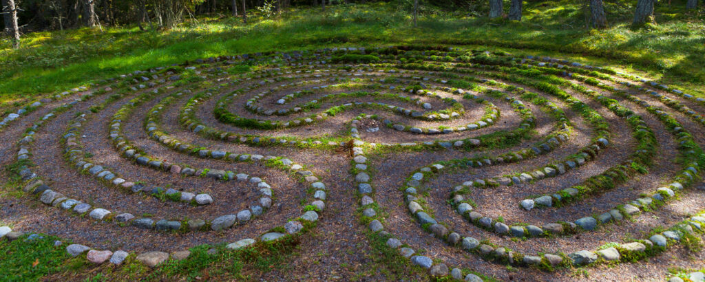 Labyrinths and Grieving - Sacred Journey End-of-Life Services